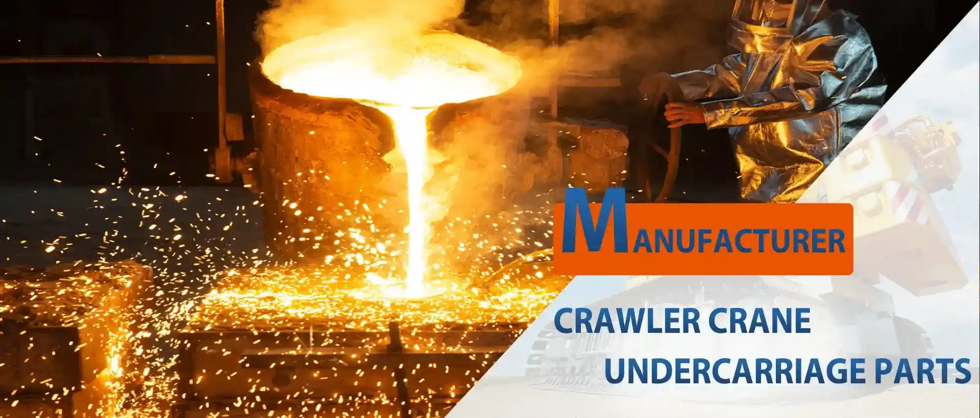 Crawler Crane Undercarriage Parts | VM® Certified ISO 9001